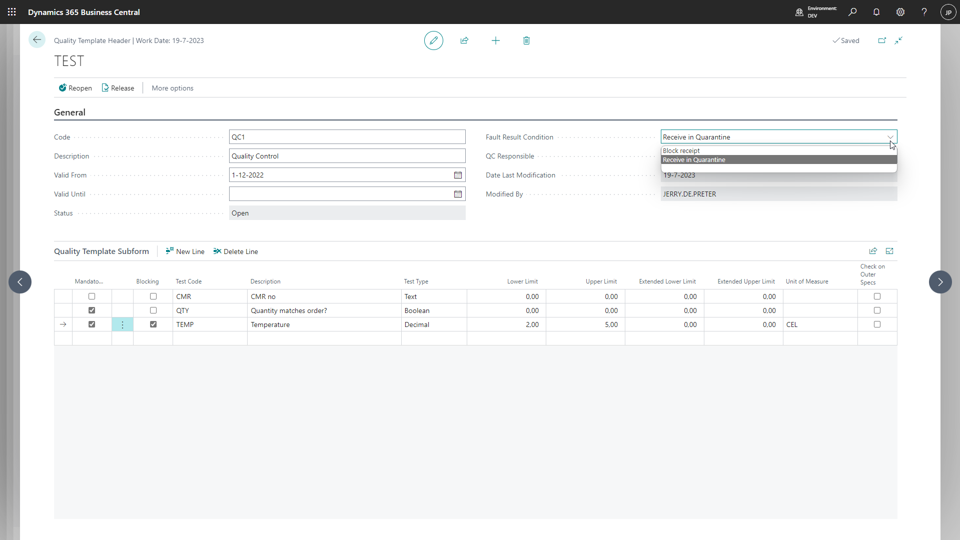 Powerblox Quality Control